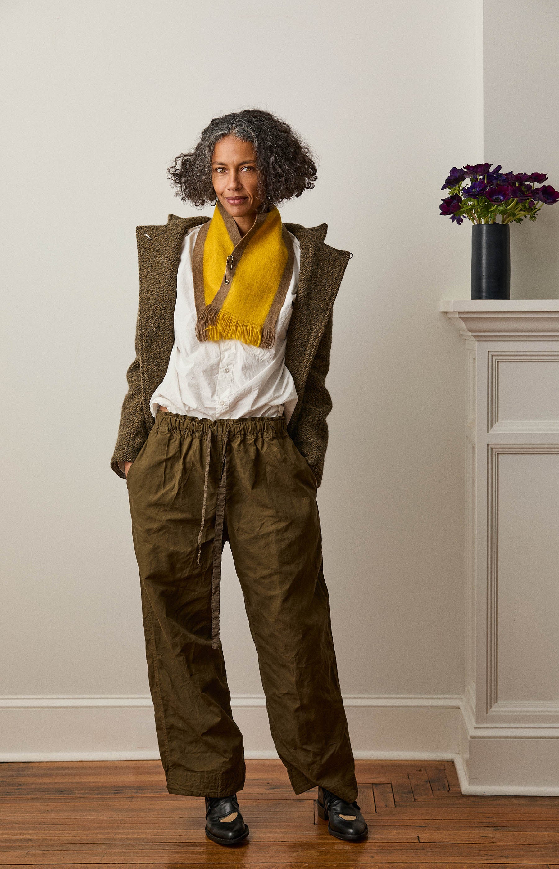Sun Yellow Nomad Overfelt Neck Warmer – Alder & Co